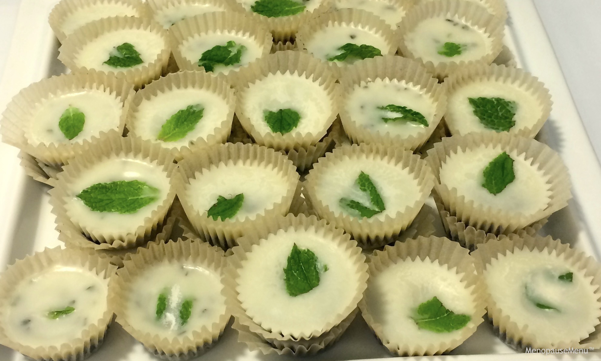 Chocolate Mint Crème Bites - MenopauseMenu